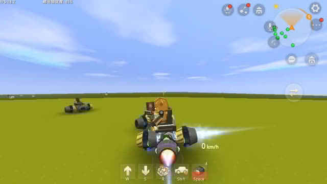 迷你世界:新物品推进器,小伙伴造车脑洞大开,这是车还是宇宙