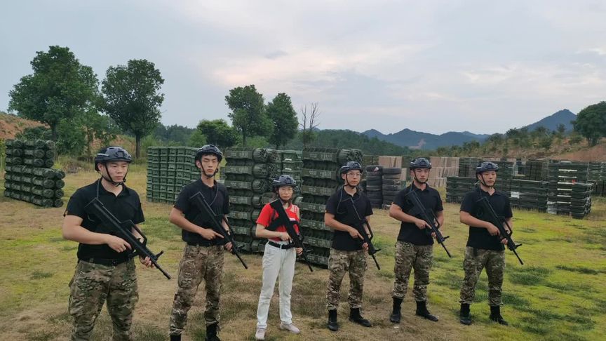 #军事夏令营 #真人cs #战术 #真人吃鸡 #实弹