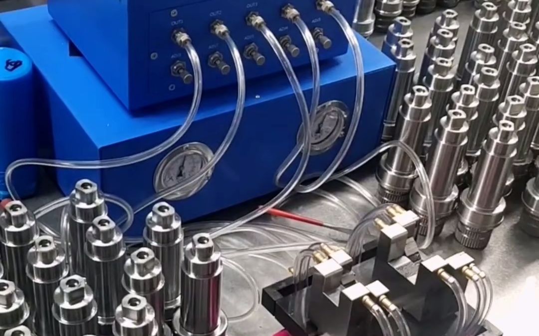 洗衣机轴外径多尺寸检测视频