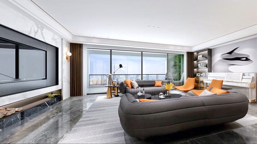 充满俏皮灵动的室内设计效果