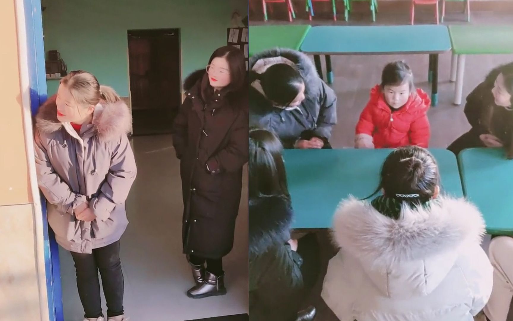 零下8℃的天气 当幼儿园老师等了一上午终于来了一个孩子后…