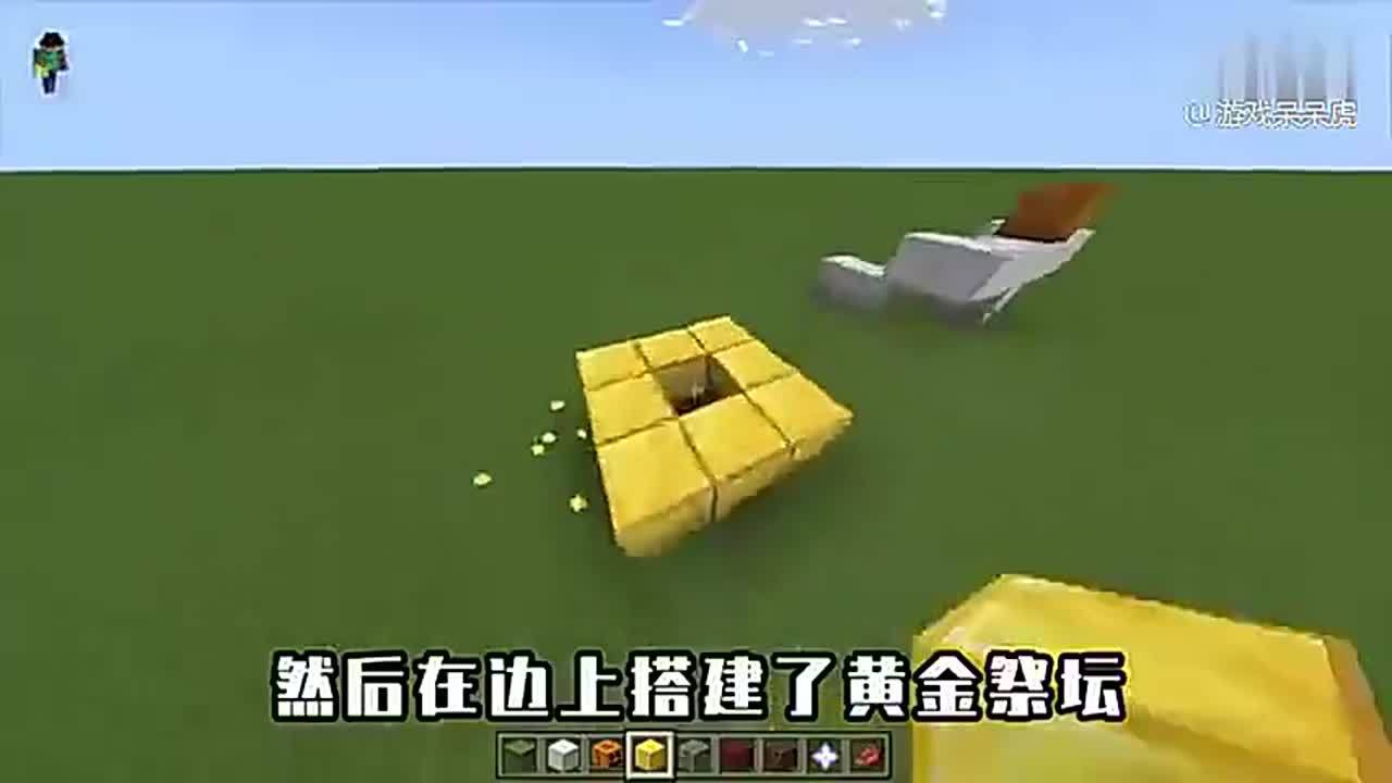 我的世界:召唤HIMvs铁傀儡,结果HIM怯场,不敢现身战斗