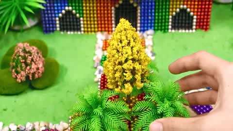 美化庭院,种上树真美