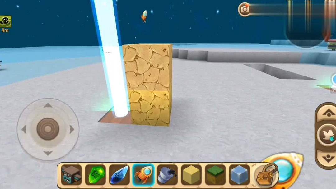 迷你世界:火箭串串香教学,一根激光停无数火箭,同时起飞。