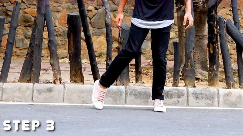 简单的步法组合你应该知道-鬼步舞蹈教程