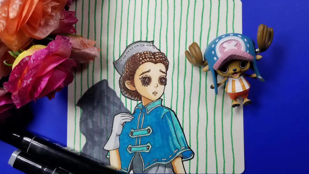 第五人格医生这头发,简直太复杂了,需要佛系画手才能搞定