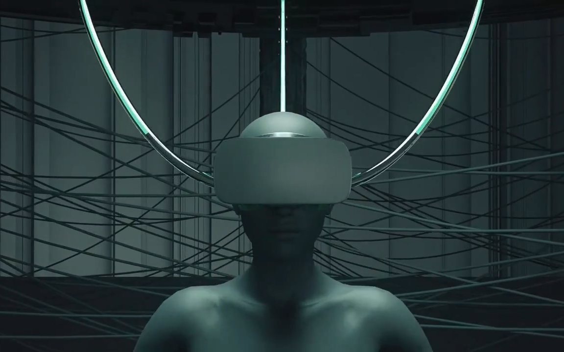 PR模板-虚拟现实VR眼镜特效的公司企业品牌商品店铺标志动态LOGO...