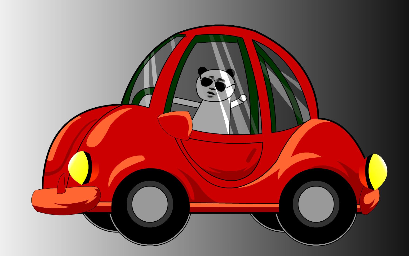 Animate绘图工具动画制作案例5:甲壳虫汽车