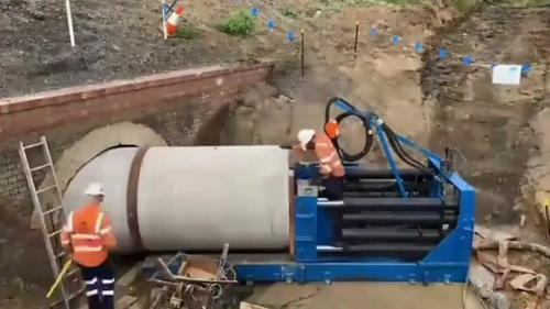 管道非开挖施工,现在的技术就是发达,让我大开眼界了
