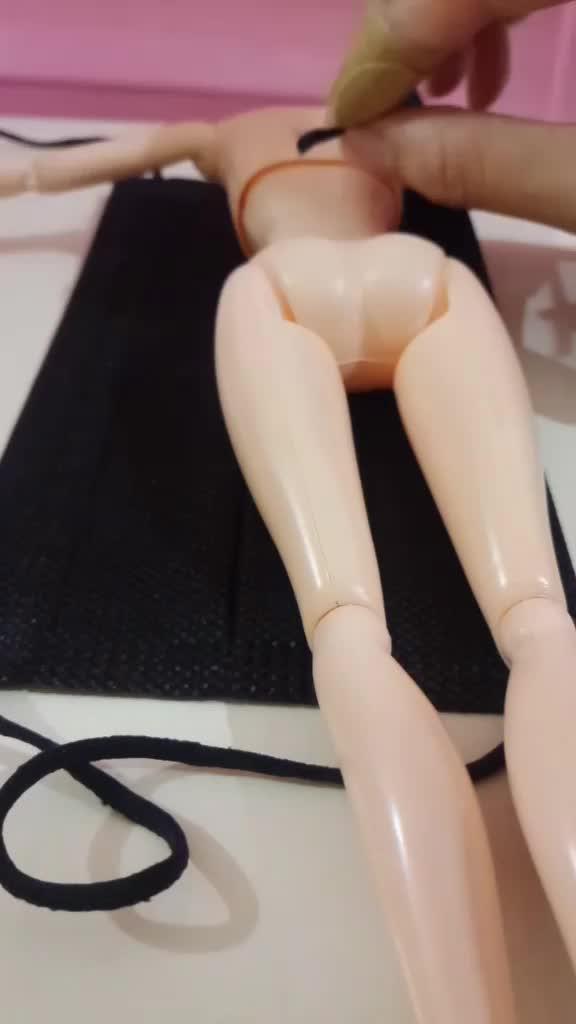 手工制作芭比娃娃衣服教程视频2喜欢的