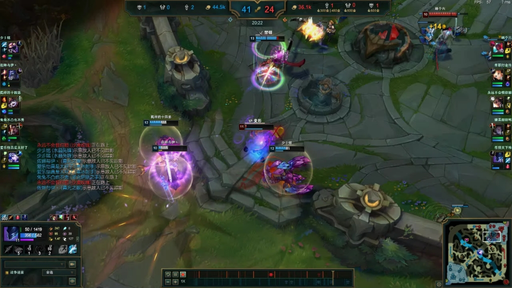 他选择了弹幕最多的打法