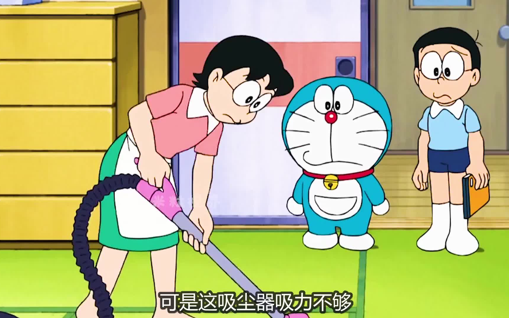 哆啦A梦:胖虎喷了神奇液体,一个臭屁直接飞到了太空。哆啦A梦新番...
