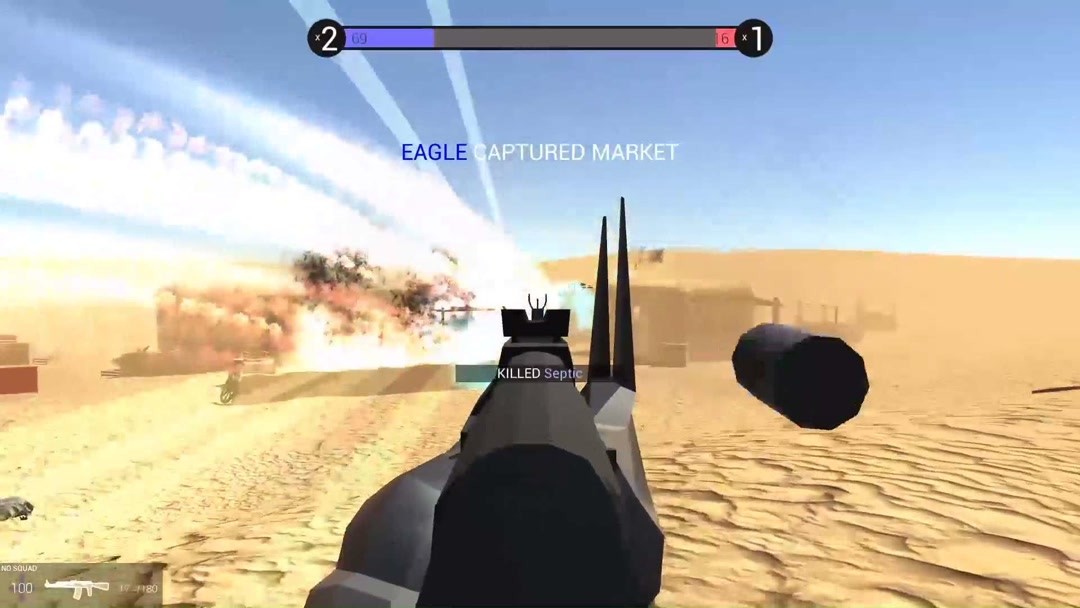 战地模拟器:五毛钱特效,最好看的沙漠大战。