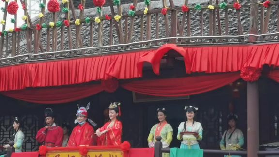 #传统习俗 #民间艺术表演