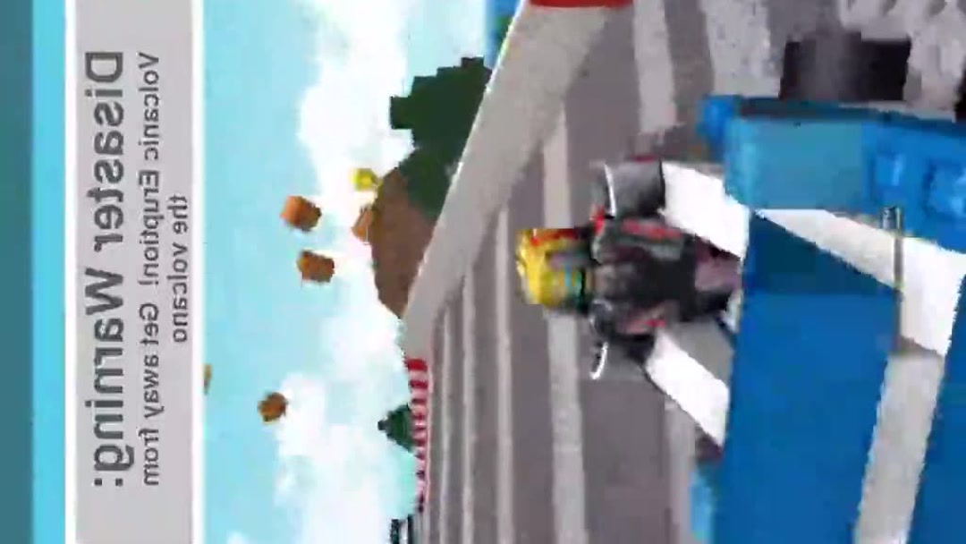 屌德斯解说 Roblox 自然灾害模拟器 亲眼目睹火山爆发