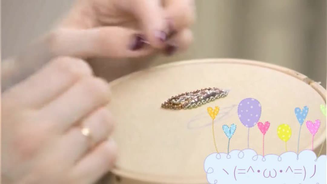 惟妙惟肖的立体小动物刺绣教学,小巧又可爱