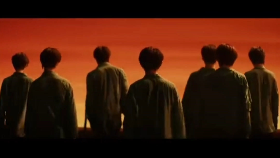 时代少年团相遇舞蹈版MV,全员All Black
