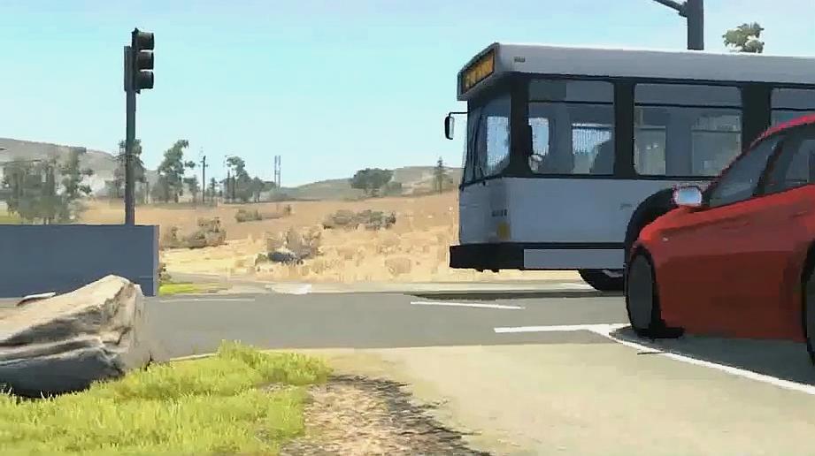 车祸模拟:显示生活中的严重车祸事故全过程模拟,生命真的很脆弱