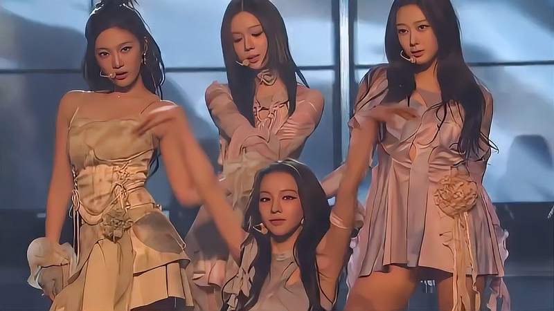 aespa 宁艺卓 aespa新歌《Thirsty》超清舞台 中文字幕