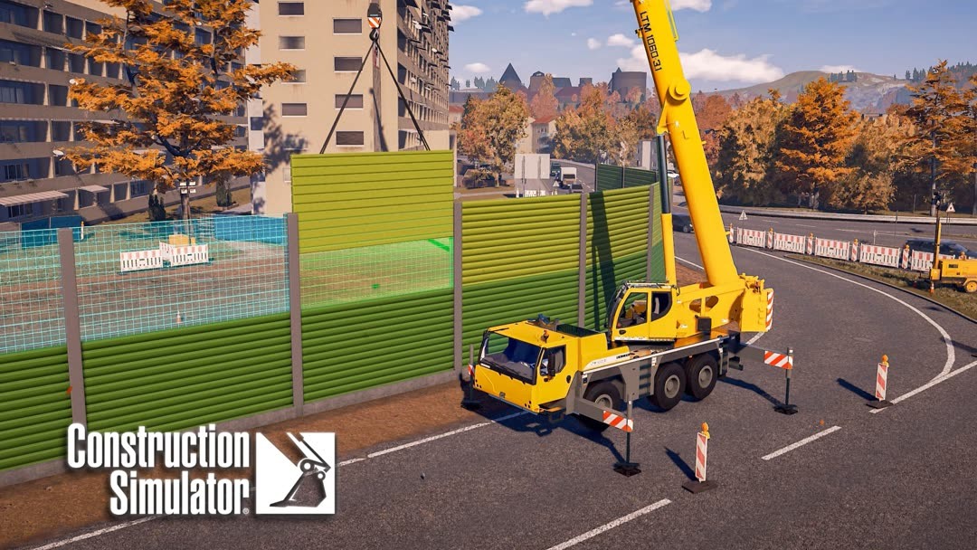 《建筑模拟》组装剩下的支柱并且把隔音墙装好