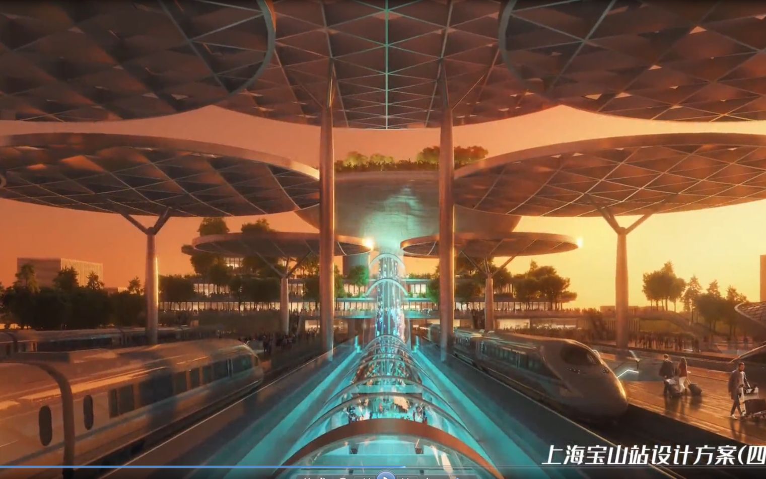 六家竞赛方案公布,你选哪个?上海宝山站设计方案征集!