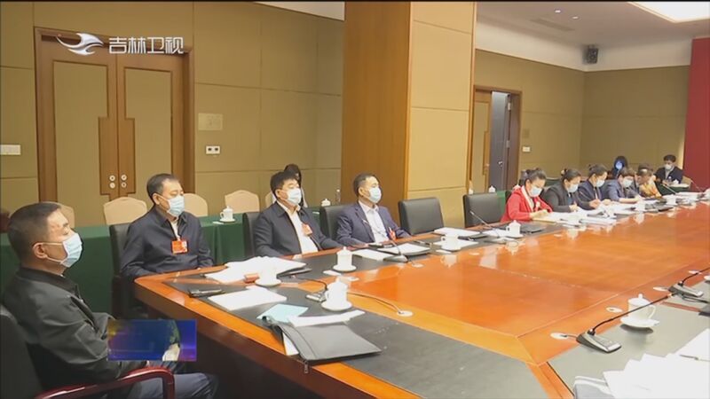 [吉林新闻联播]我省代表团继续分组审议政府工作报告 审查计划报告和...