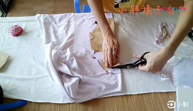 简单易学猫咪衣服打版