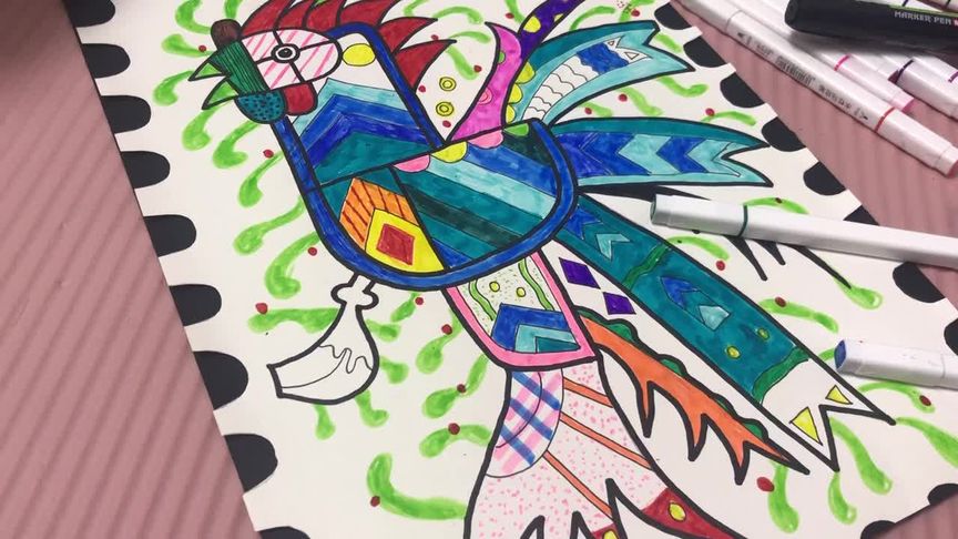 中国邮政邮票 儿时的回忆#爱画画的孩子