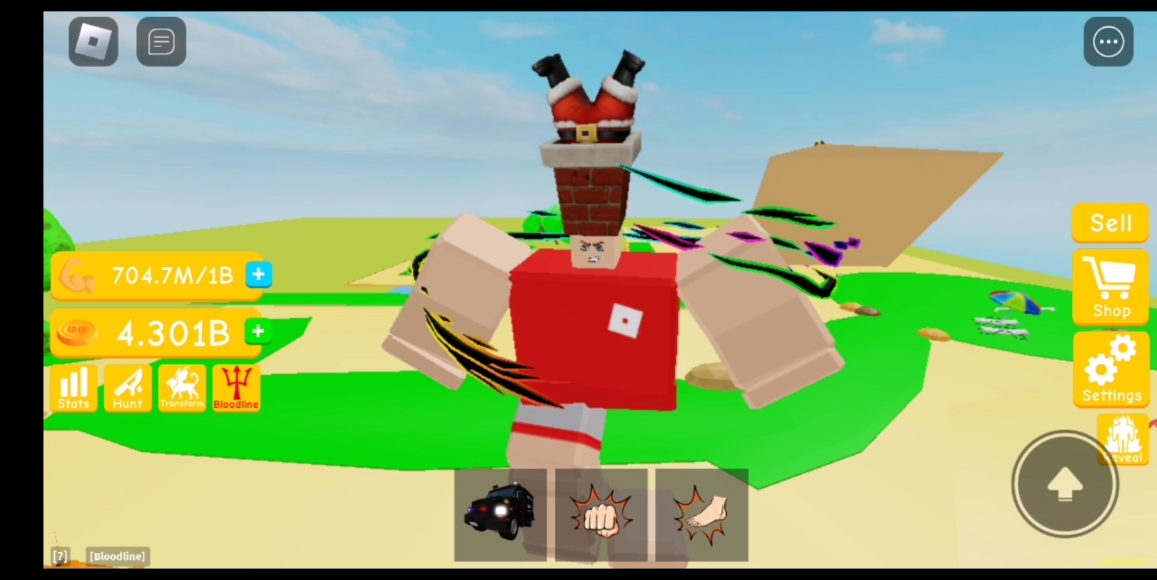 (roblox举重模拟器)某未充钱新手到达3重生