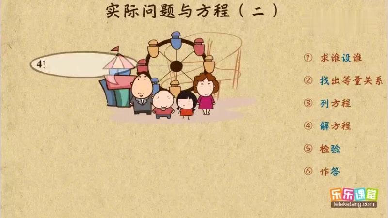 实际问题与方程(二)_乐乐课堂