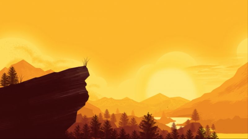 Photoshop教程:鼠绘风景插画