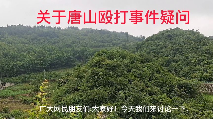 关于唐山殴打事件疑问