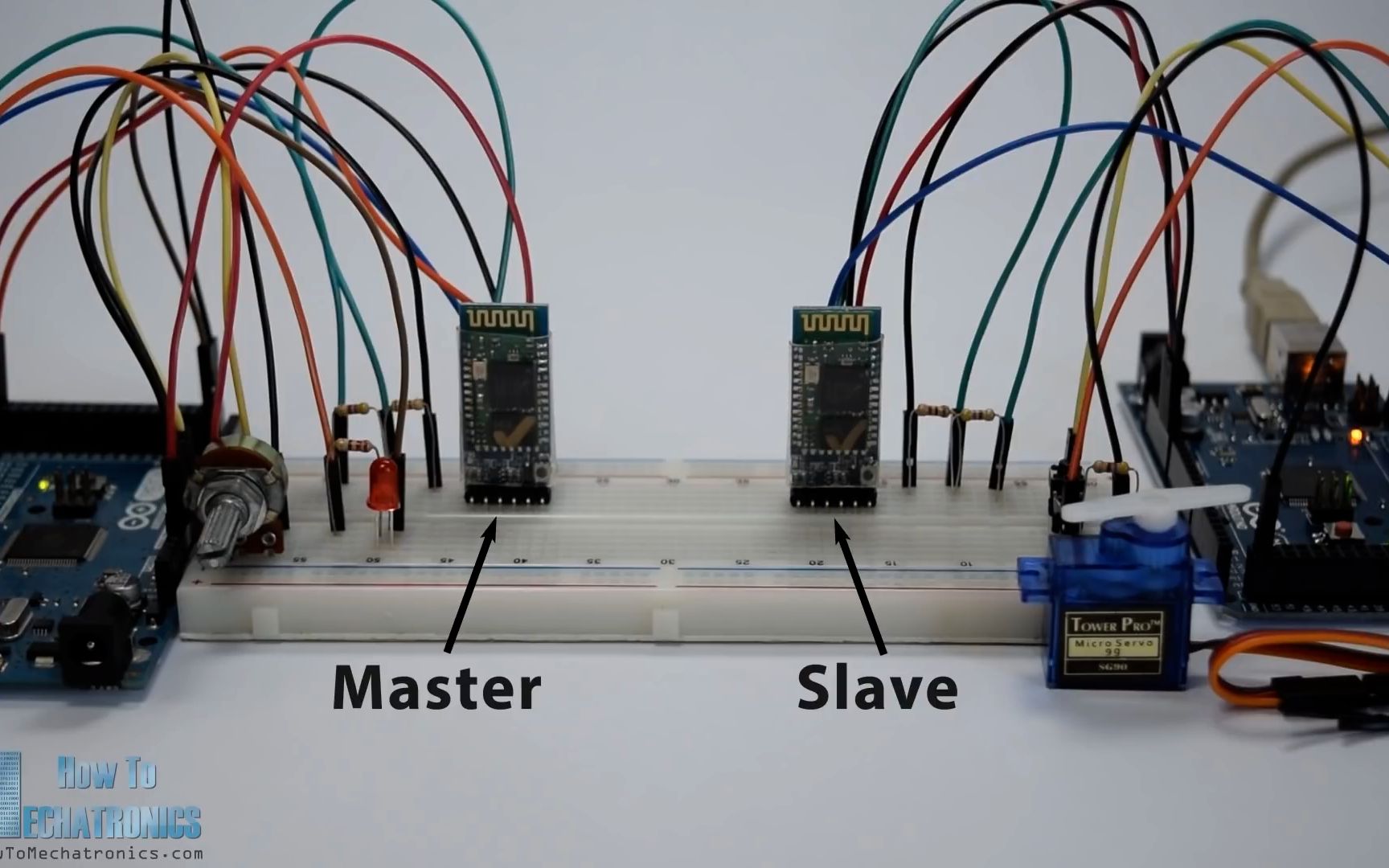 如何让两个HC-05蓝牙模块分别作为主设备和从设备[How To ...
