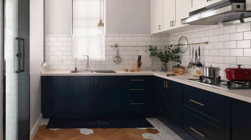 现代厨房设计,采光收纳一应俱全