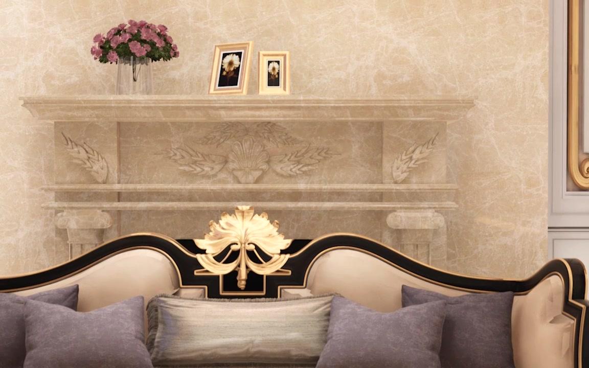 曲线的探索欧式家居空间设计