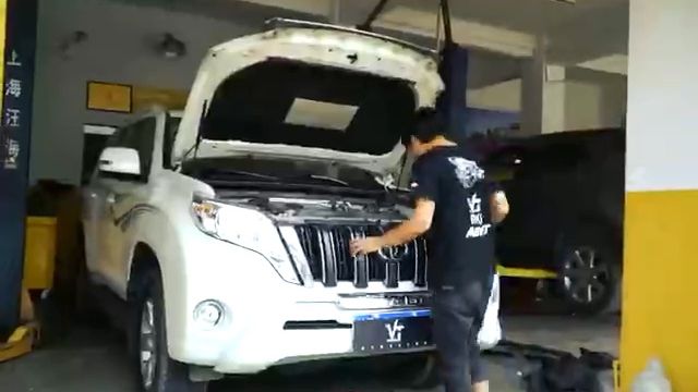 普拉多2.7动力升级vt双螺杆机械增压全过程