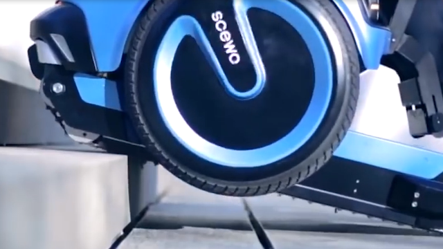 专为残疾人设计的轮椅,爬楼梯来比正常人都快,这才是福利