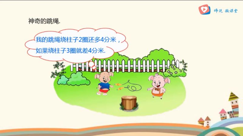 小学三年级数学提升,解与长度相关的应用题,思路解析。碎片时间提升...