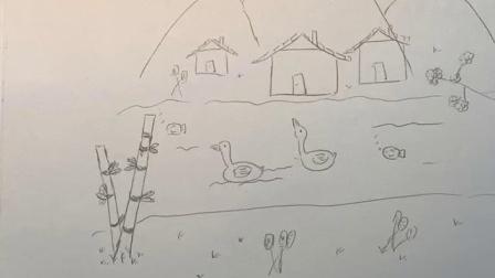 国小学生微课——古诗《惠崇春江晚景》 6.2班李莳媛