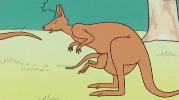 巴巴爸爸:全家人来澳大利亚的动物家园,孩子们模仿袋鼠跳三米高