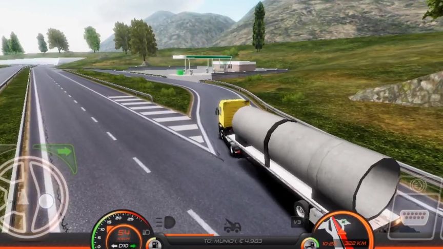 #你们下载摸摸鱼然后你们搜欧洲卡车模拟器2就可以玩了