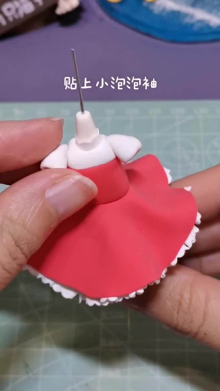 超可爱的粘土手工小樱手办教程来啦