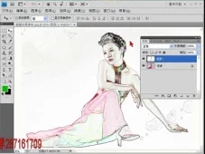 ps教程-插画效果