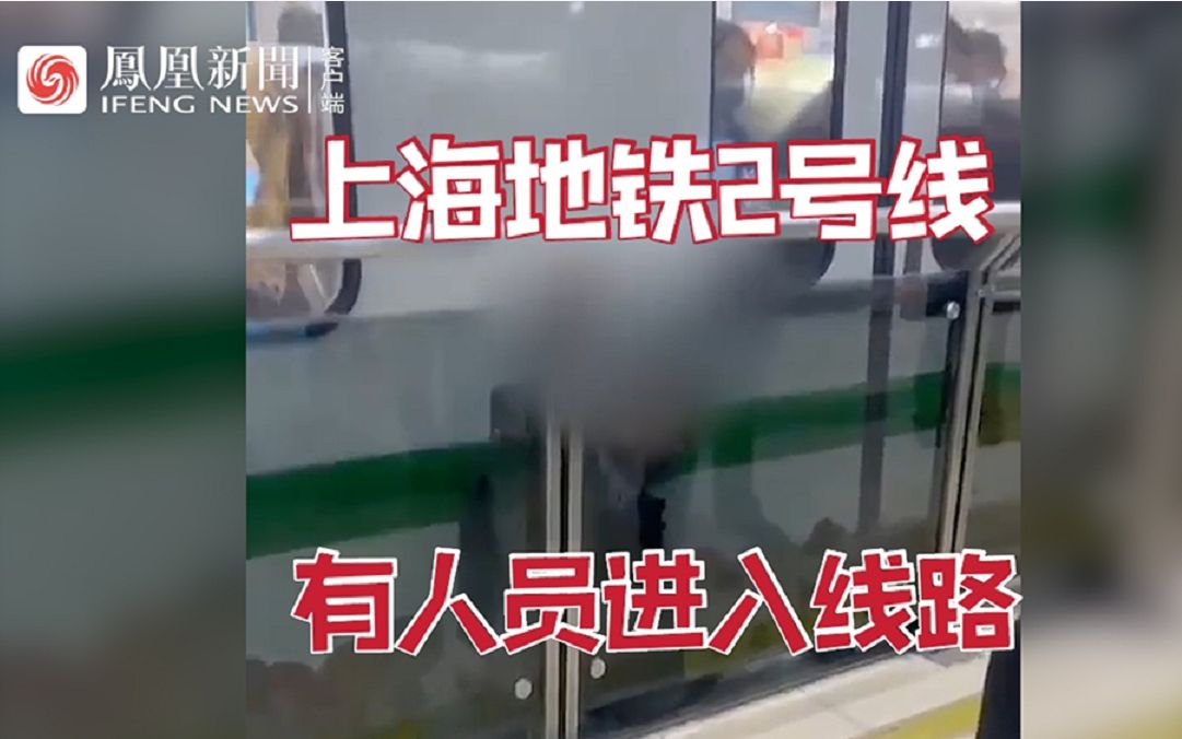 上海地铁2号线有人员进入线路,目前全线恢复运营