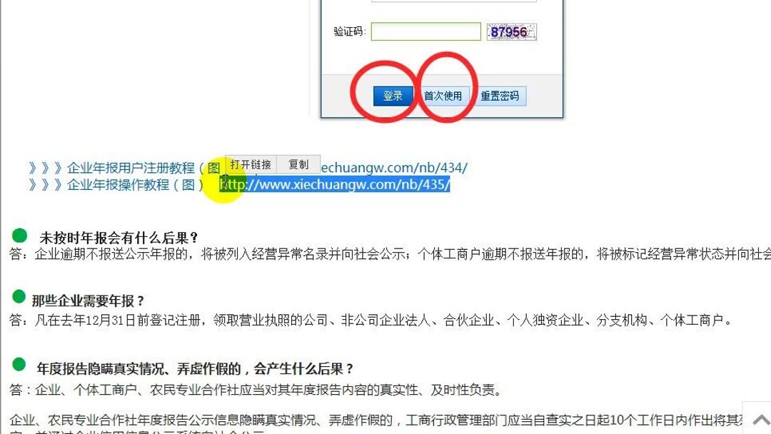 珠海企业年报网上申报流程入口