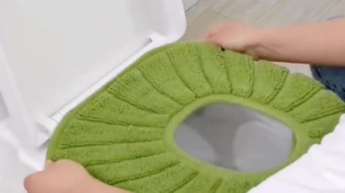这才是马桶垫的正确使用方式,估计很多人都不知道,你get到了吗?