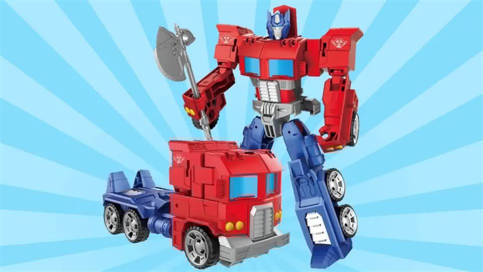 星变战神合金动漫玩具变形金刚擎天柱平头卡车模型