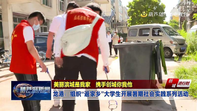 ...创城你我他 龙港:组织“返家乡”大学生开展暑期社会实践系列活动