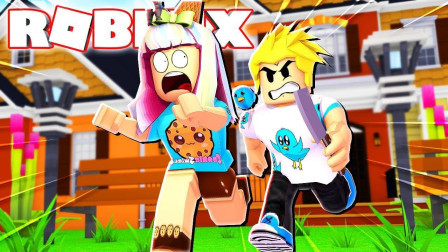 Roblox杀手模拟器!开枪阻止行凶!成为英雄?面面解说