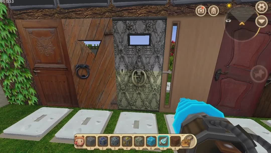 迷你世界:新版3D材质包上线,物品门全部更新,更加真实